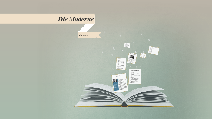 Die Moderne by Lara Terhardt