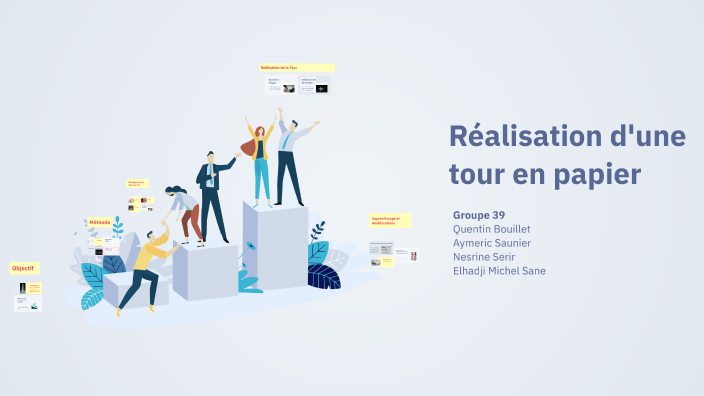 Réalisation d'une tour - Synthèse améliorée - Groupe 39 by Quentin ...