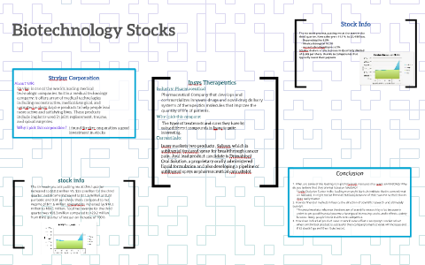 Biotechnology Stocks by on Prezi