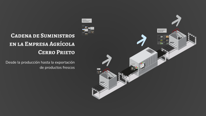 Cadena de Suministros en la Empresa Agrícola Cerro Prieto by Esther ...