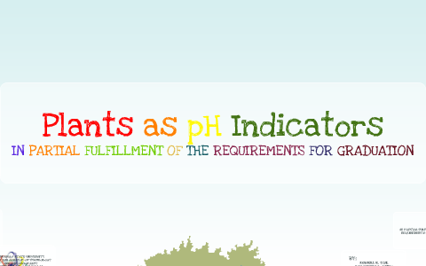 Plants as pH Indicators by Morena Dail on Prezi