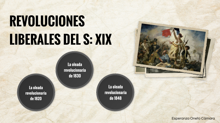 REVOLUCIONES LIBERALES DEL S: XIX by Esperanza Oneto Cámara on Prezi
