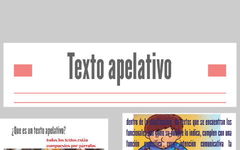 Texto apelativo by ivan rosas on Prezi
