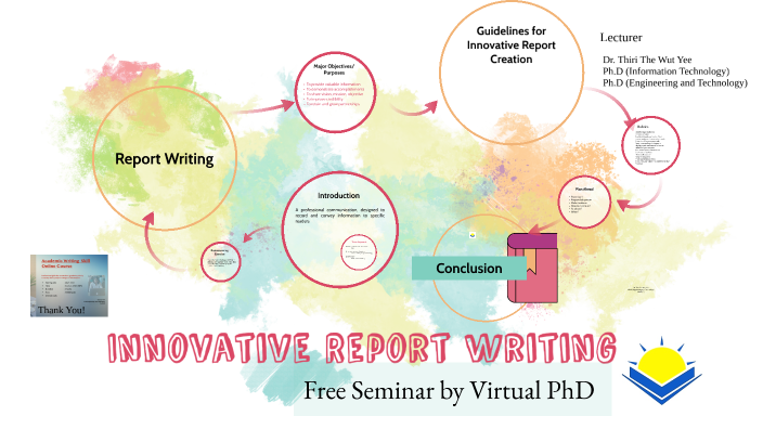 Innovative Report Writing by Virtual PhD on Prezi