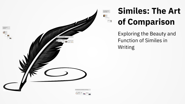 Similes: The Art of Comparison by aakayjdra cassanova on Prezi