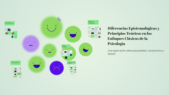 Diferencias Epistemológicas y Principios Teóricos en los Enfoques Clásicos de la Psicología by ...