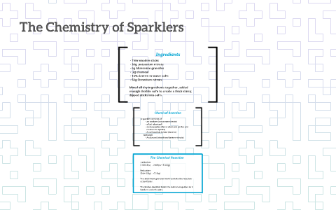 The Chemistry of Sparklers by Eleanor Stewart on Prezi