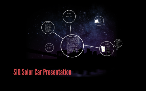 SIQ Solar Car Presentation by on Prezi