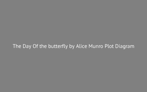 The day of the butterfly plot diagram by John Hurley on Prezi
