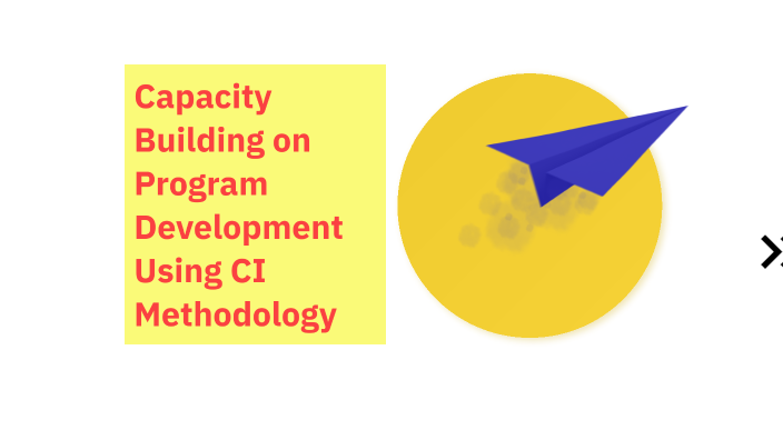 Capacity Building on Program Development Using CI Methodology by LILIA ...