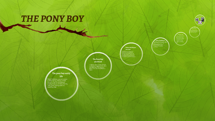 THE PONY BOY by Michael Mcginty on Prezi