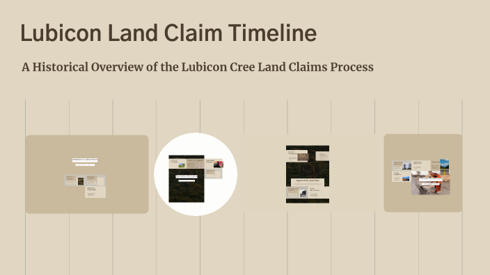 Lubicon Land Claim Timeline by Leah Danylyshen on Prezi