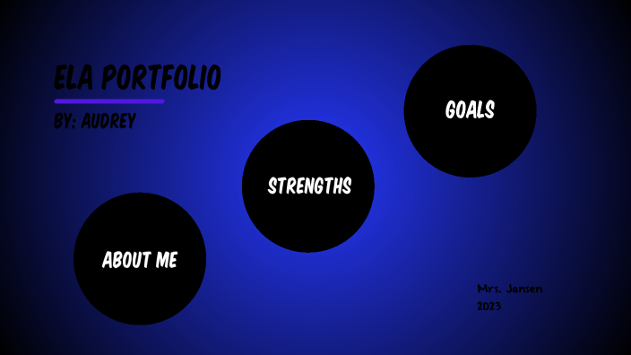 Trimester 1 ELA portfolio by Audrey Kraemer on Prezi