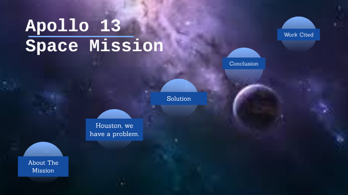 Apollo 13 Space Mission by Jamie B on Prezi