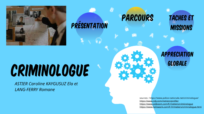 criminologue by caroline astier on Prezi