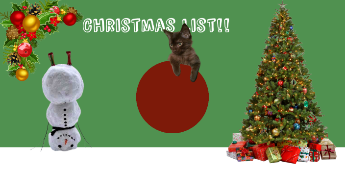 Chrismas List 2022 by Mayla Ward on Prezi