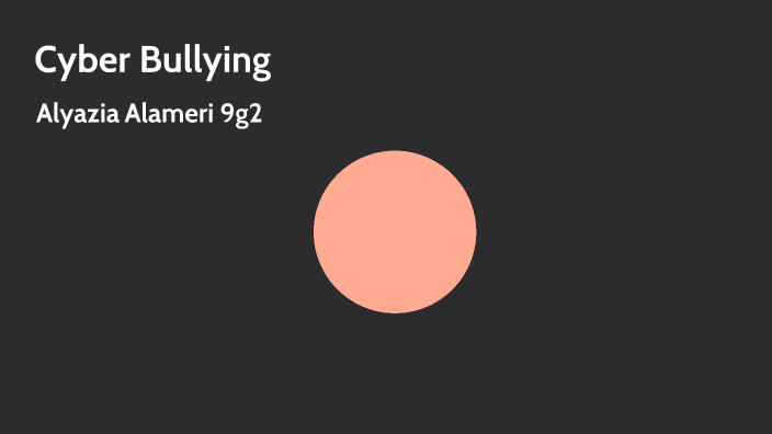 Cyber bullying by Alyazia Alameri by Alyazia Ahmed AlAmeri on Prezi