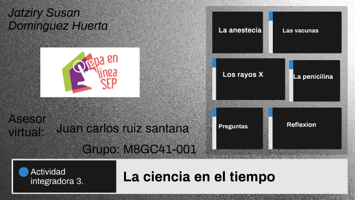 Actividad integradora 3. La ciencia en el tiempo by Jatziry susan ...
