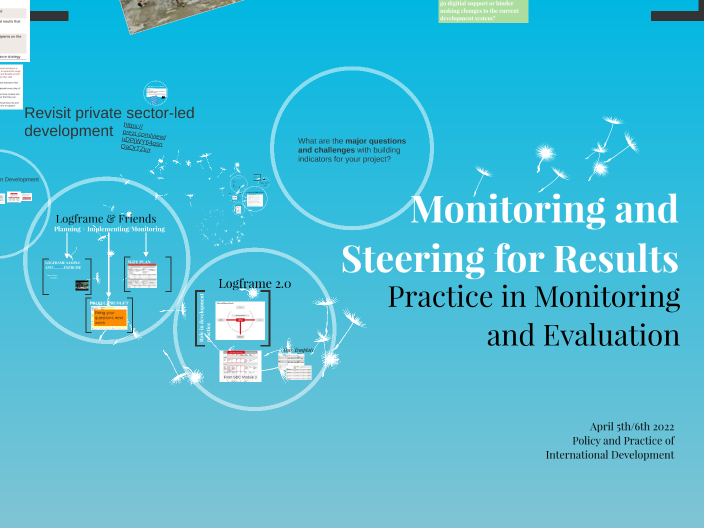 2022 Monitoring and Steering for Results by Samuel Ledermann on Prezi