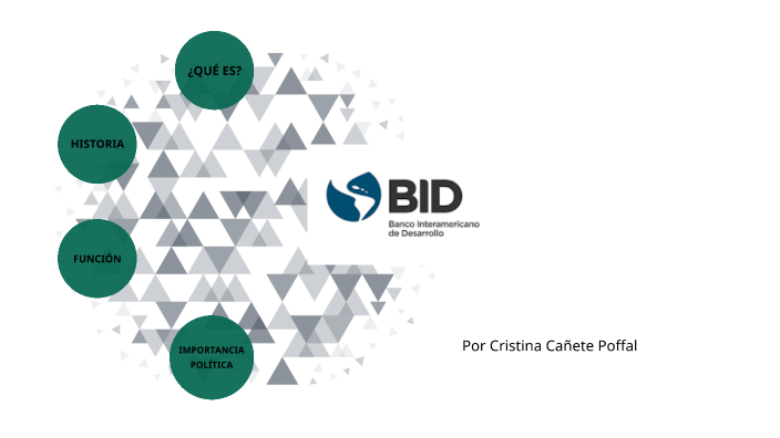 BID BANCO INTERAMERICANO DE DESARROLLO by CRISTINA CAÑETE POFFAL on Prezi