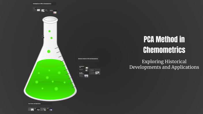 PCA Method in Chemometrics by Elham Kameli on Prezi