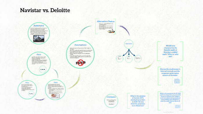 Navistar vs. Deloitte by Carla Genao on Prezi