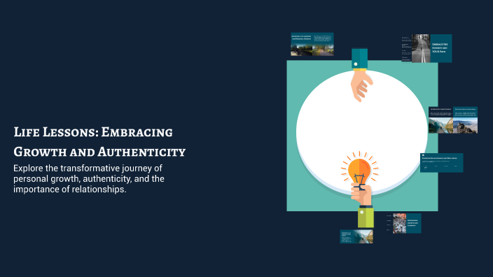 Life Lessons: Embracing Growth and Authenticity by Daniel Hill on Prezi