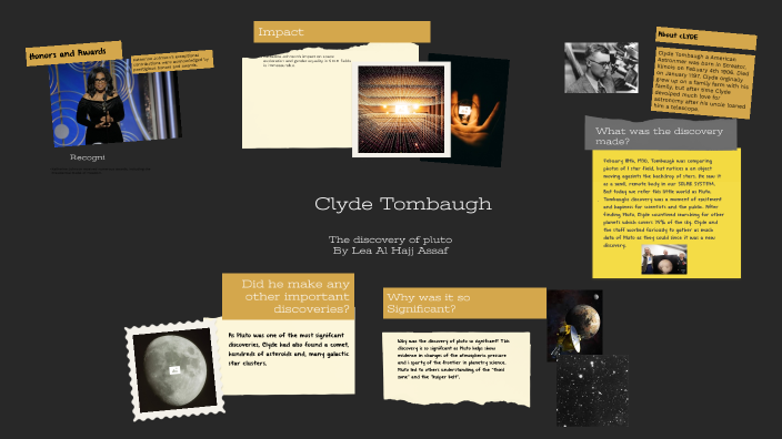 Discovery of Pluto by Lea Assaf on Prezi