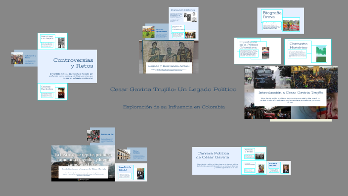 Cesar Gaviria Trujillo: Un Legado Político by David Sebastian Calderon ...