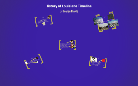 History of Louisiana Timeline by Lauren Hinkle on Prezi