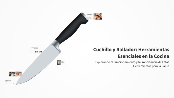 Cuchillo y Rallador: Herramientas Esenciales en la Cocina by David ...