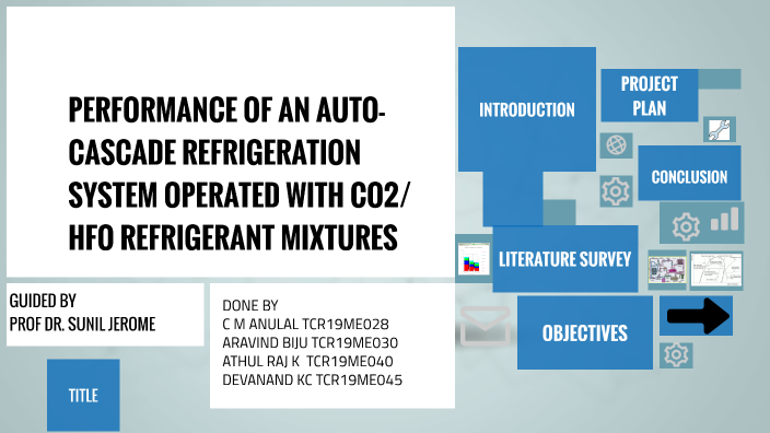 PERFORMANCE OF AN AUTO-CASCADE REFRIGERATION SYSTEM OPERATED WITH CO2 ...
