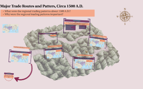 Major Trade Routes and Patterns, Circa 1500 A.D. by Taryn Darling on Prezi