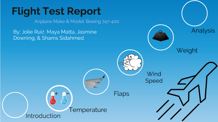 Flight Test Report by jolie ruiz on Prezi