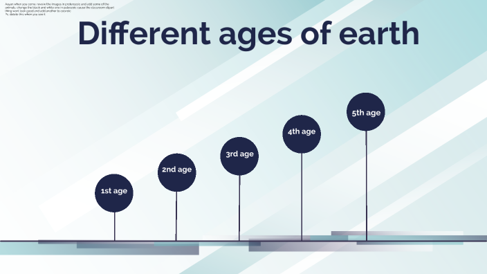 Different ages of earth by Hashim Zaka/BNDHAL on Prezi