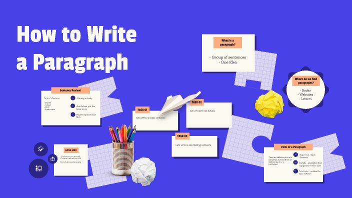 Writing a Paragraph - Kids by alyssa hall on Prezi