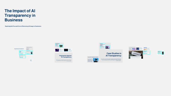 The Implications of AI Transparency in Business by Noa Spanoudakis on Prezi