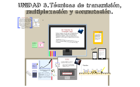 UNIDAD 3. Técnicas de transmisión, multiplexación y conmutación. by Manuel Juan Güereca Tijerina ...