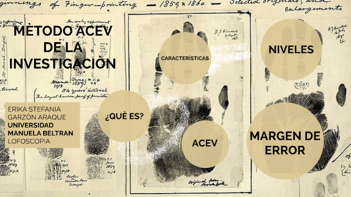 MÉTODO ACEV EN LA INVESTIGACIÓN by Erika Garzon on Prezi