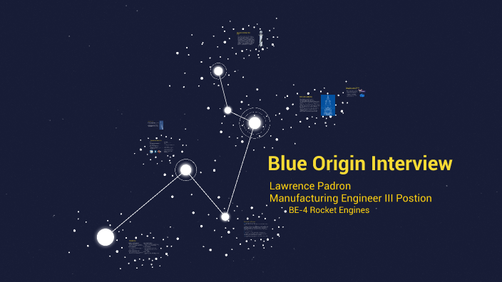 Blue Origin Interview by Sasha Padron on Prezi