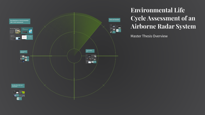 Environmental Life Cycle Assessment of an Airborne Radar System by AB ...