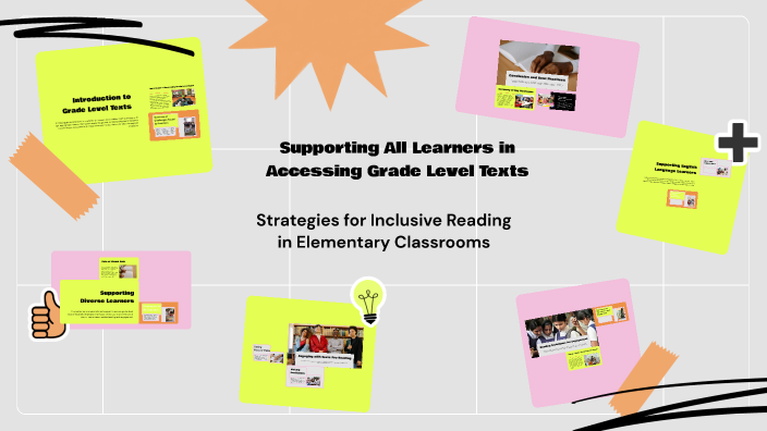 Supporting All Learners in Accessing Grade Level Texts by arabia ...