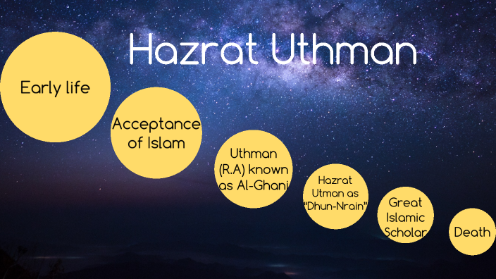 Hazrat Uthman by uzma k on Prezi