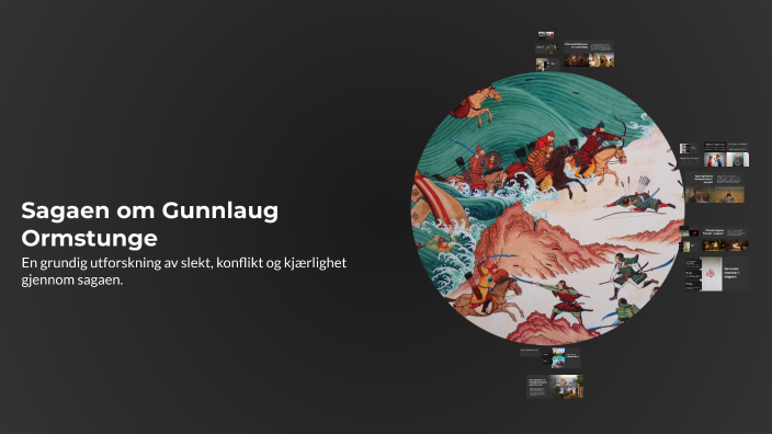 Sagaen om Gunnlaug Ormstunge by Kaja Stangeland on Prezi