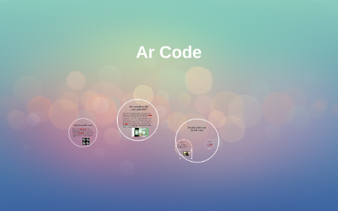 Wat is een AR code? by Bente Voois on Prezi