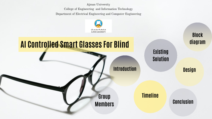 AI Controlled smart glasses for blind by aisha ali on Prezi