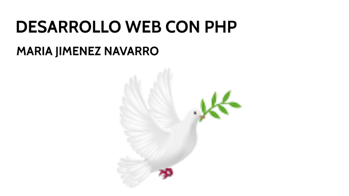 Evidencia: Sesión virtual “Funciones PHP” by Maria Jiménez Navarro on Prezi
