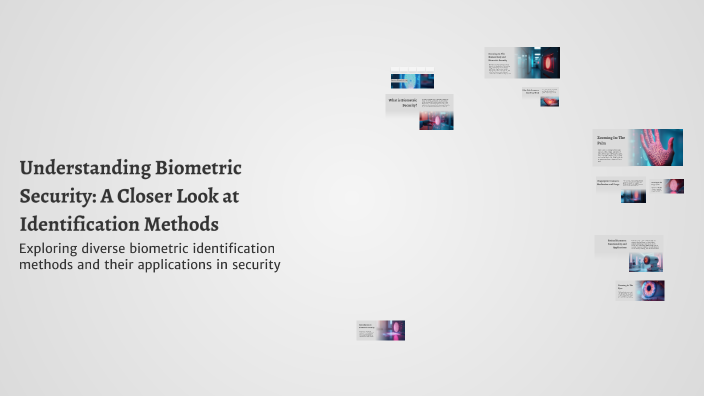 Understanding Biometric Security: A Closer Look at Identification ...
