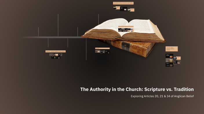 The Authority in the Church: Scripture vs. Tradition by Siphelele ...