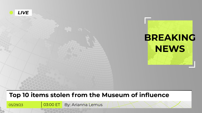 Breaking news top 10 inventions have been stolen! by Donte Eland on Prezi